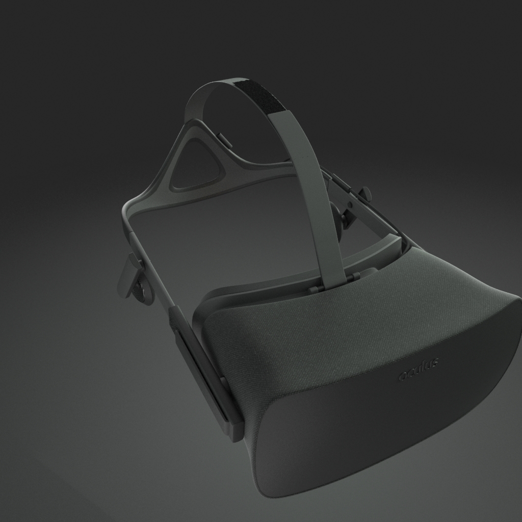 3d oculus rift model