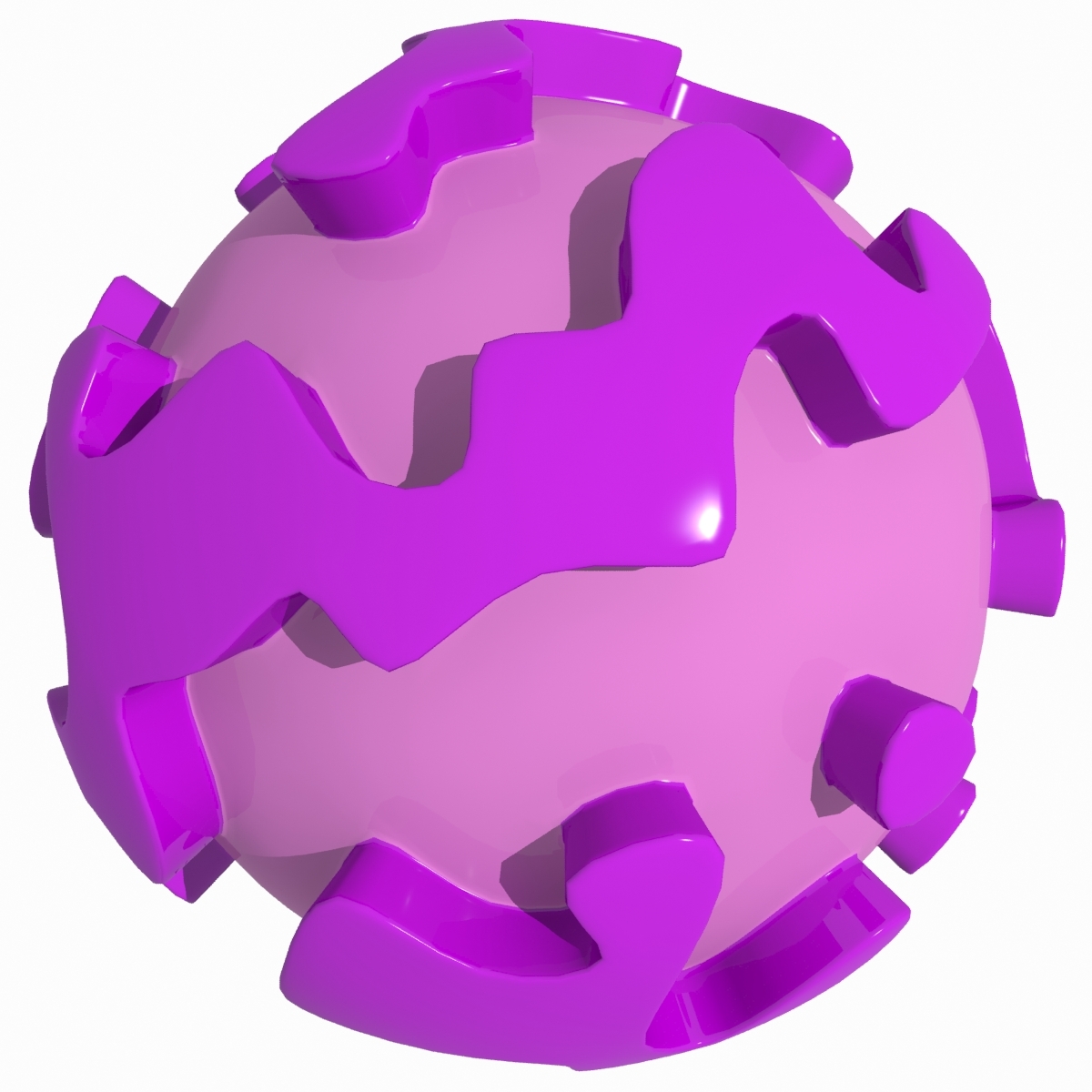 complex object 3d model