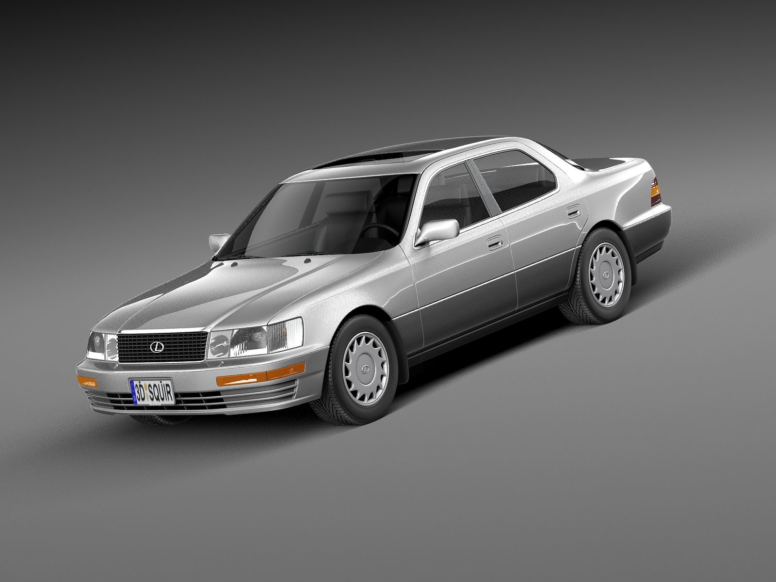 Lexus LS 400 1989-1994 3D 모델 - TurboSquid 794311