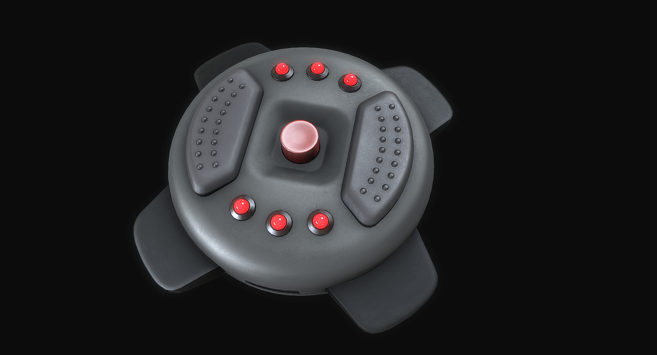 3d explosive mines model