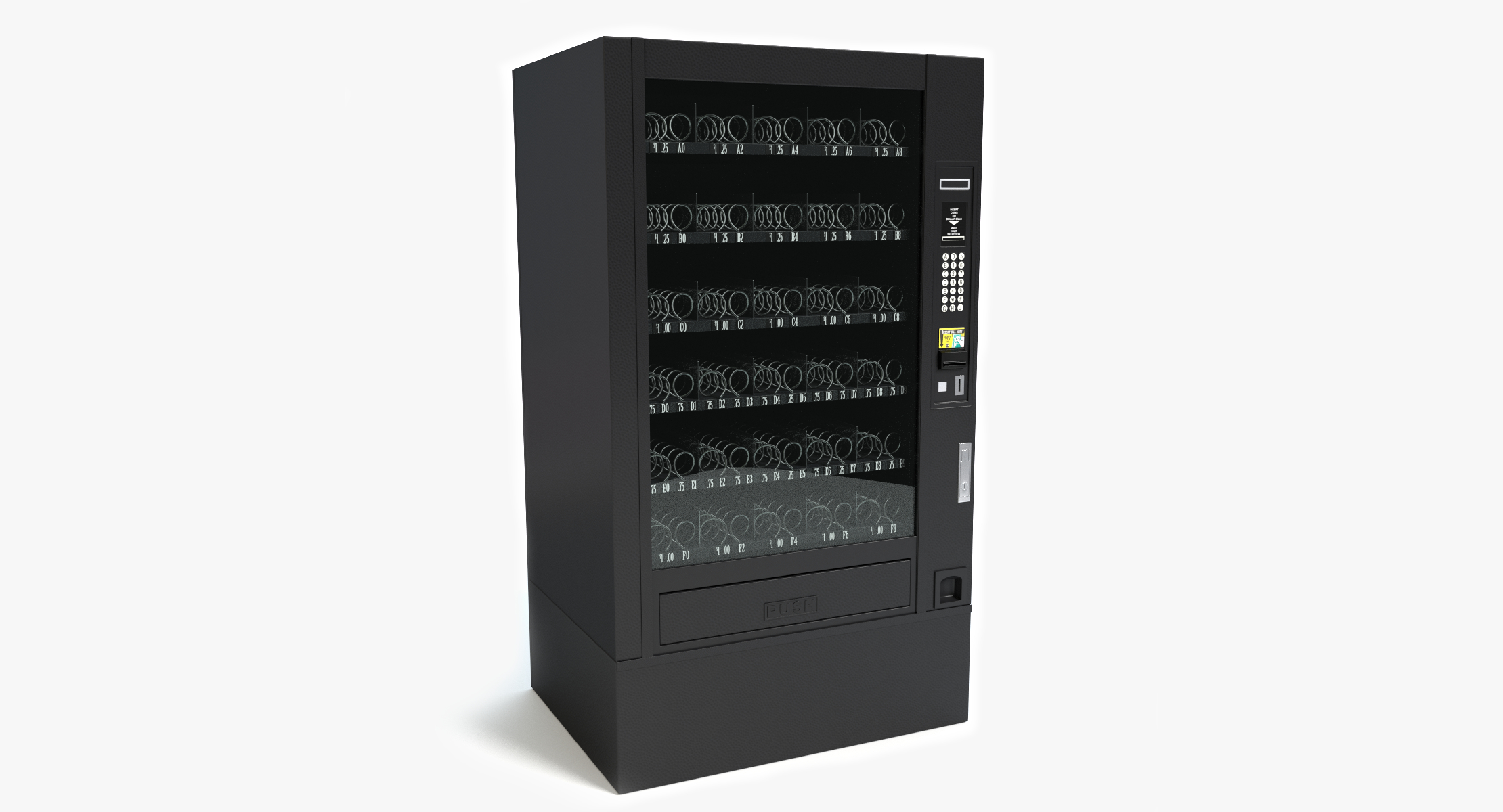 3d vending machine model