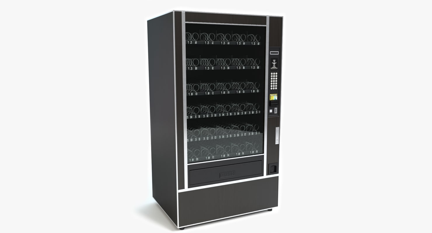 3d vending machine model