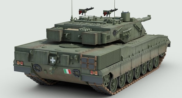 italian c1 ariete tank 3d 3ds