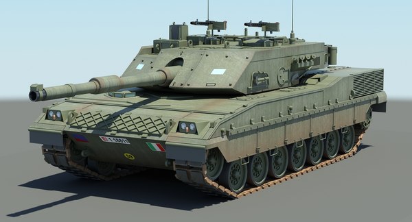 italian c1 ariete tank 3d 3ds