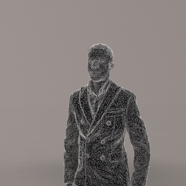 3d man businessman