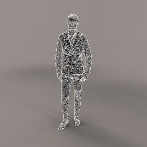 3d man businessman