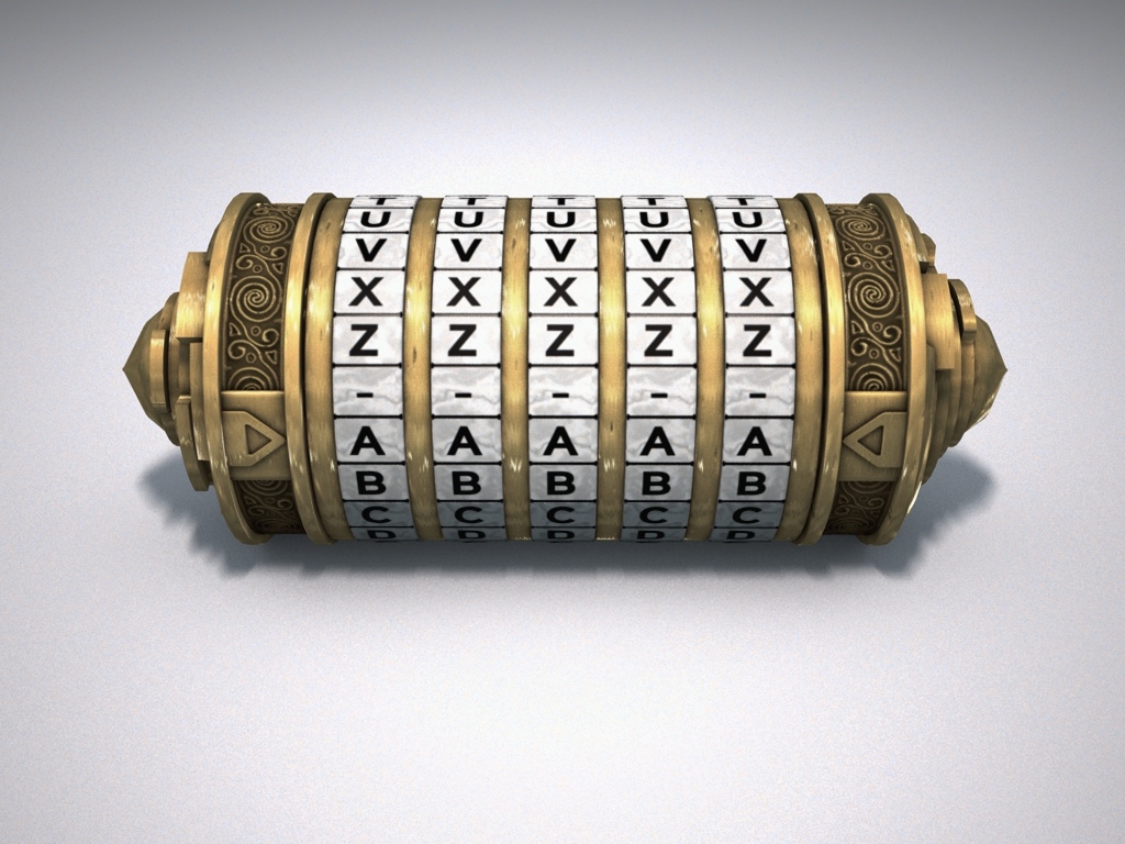 3d cryptex vinci code