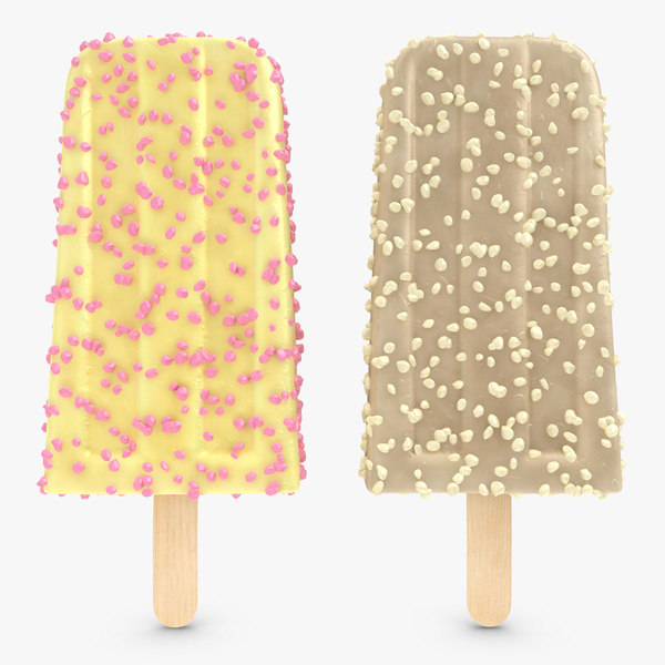 Ice rocket lolly 3D model - TurboSquid 1490161