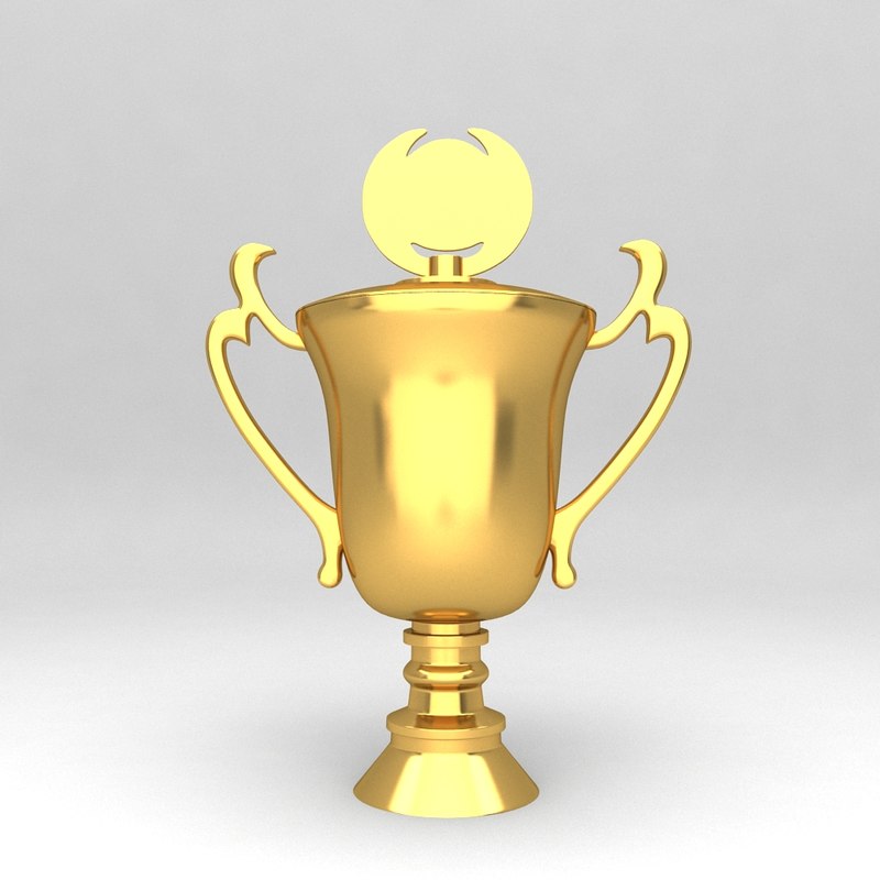 3d awards trophies model