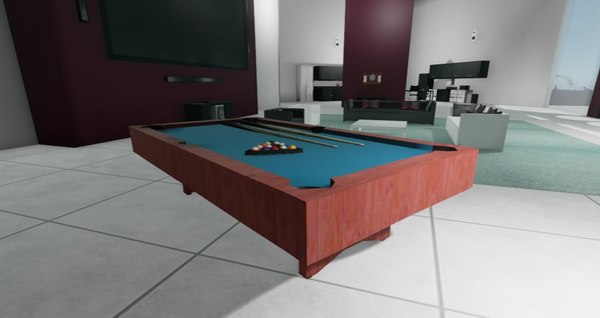 Free 3D Billiards Models | TurboSquid