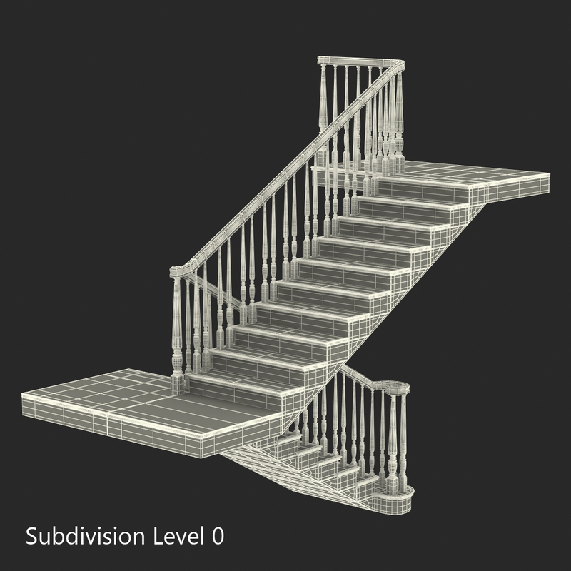 3d stairs 3