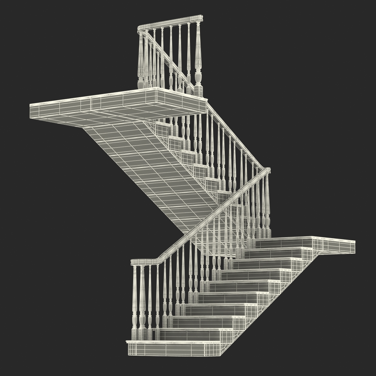 3d stairs 3