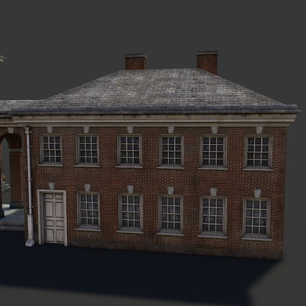 obj independence hall building