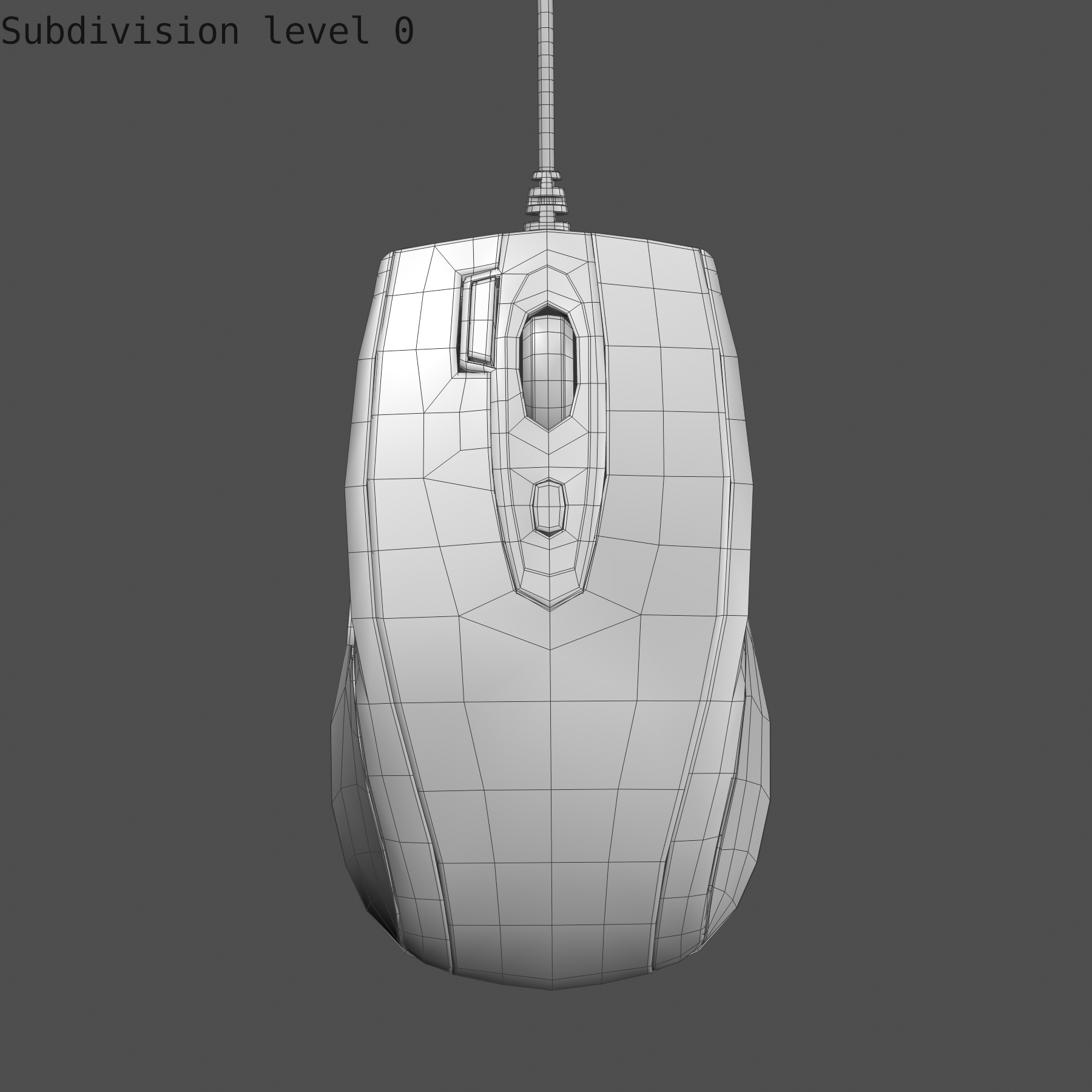 3d model of mouse computer