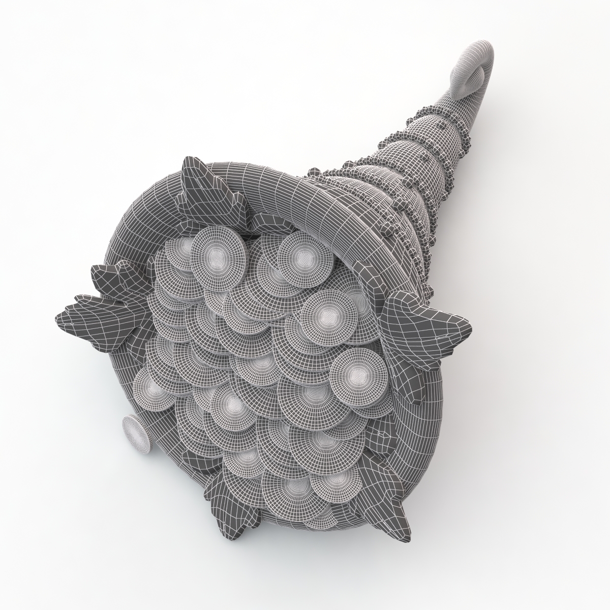 cornucopia 3d model