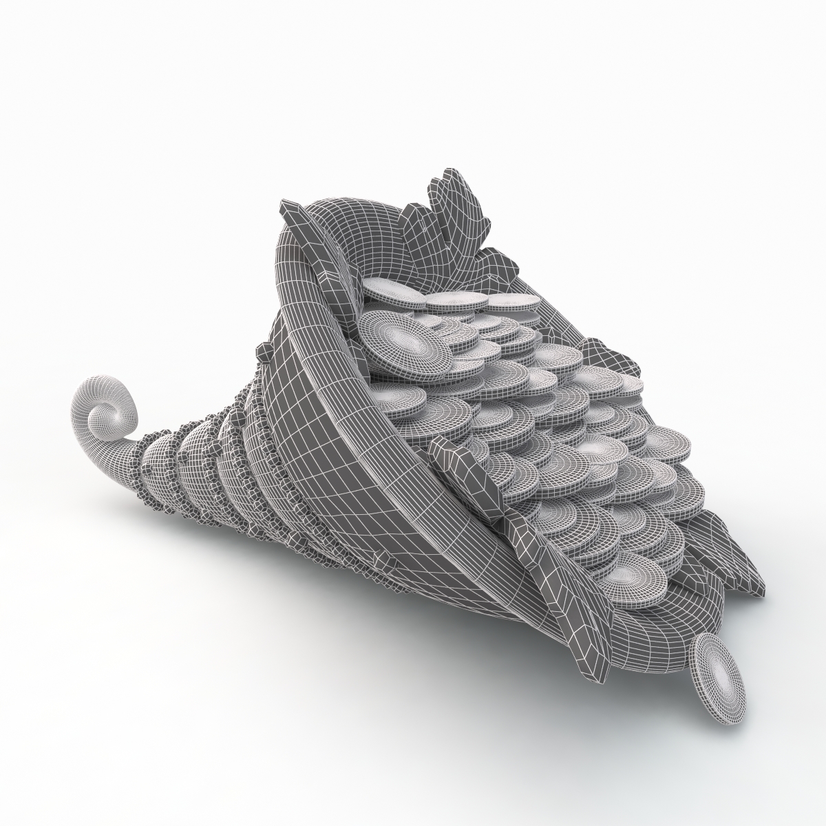 cornucopia 3d model