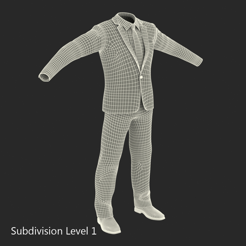 3d model of suit 11