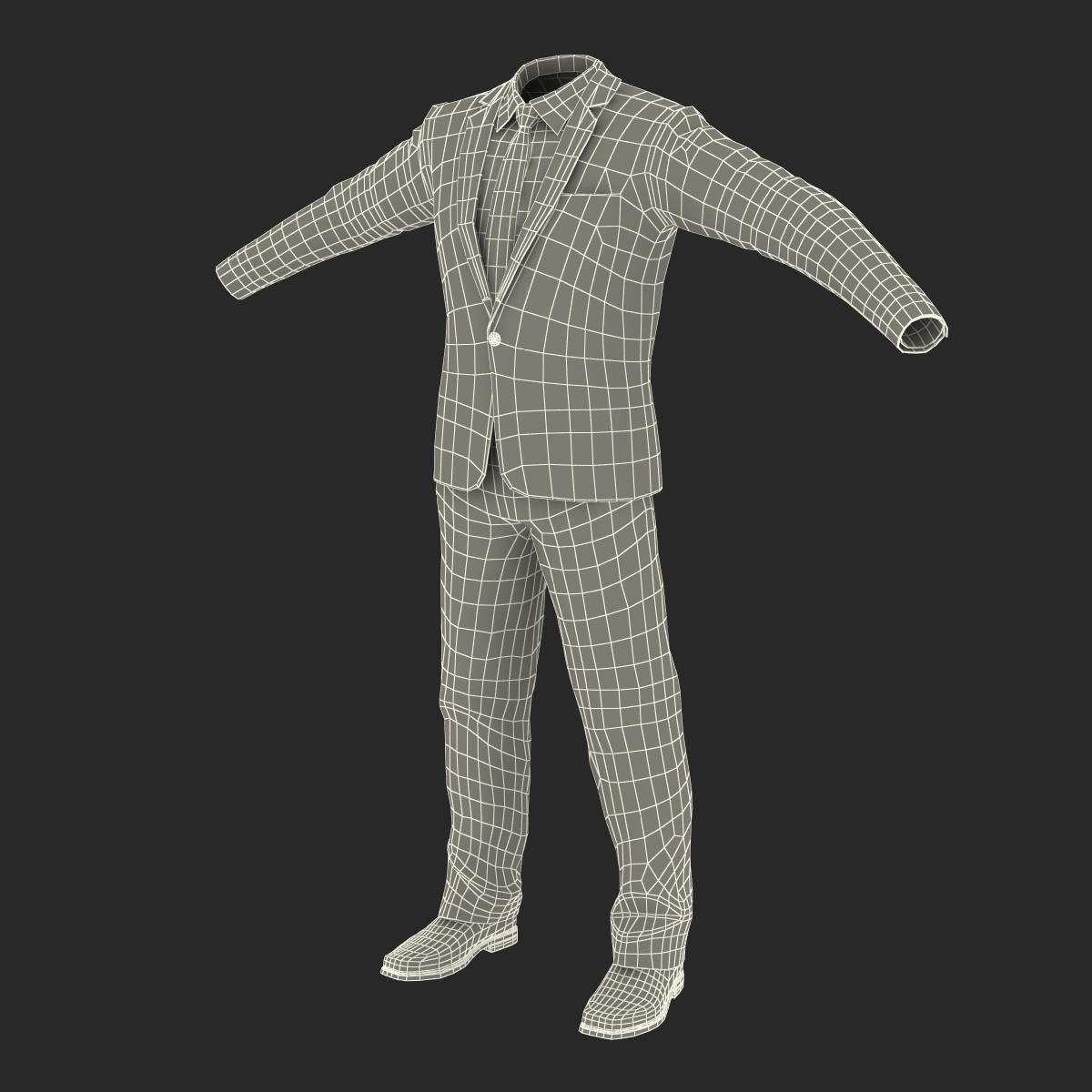 3d model of suit 11