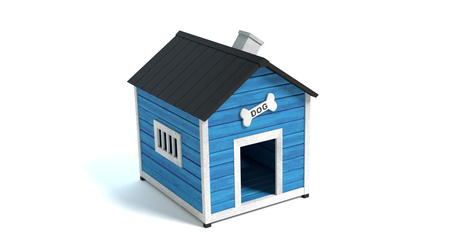 3d 3ds dog house