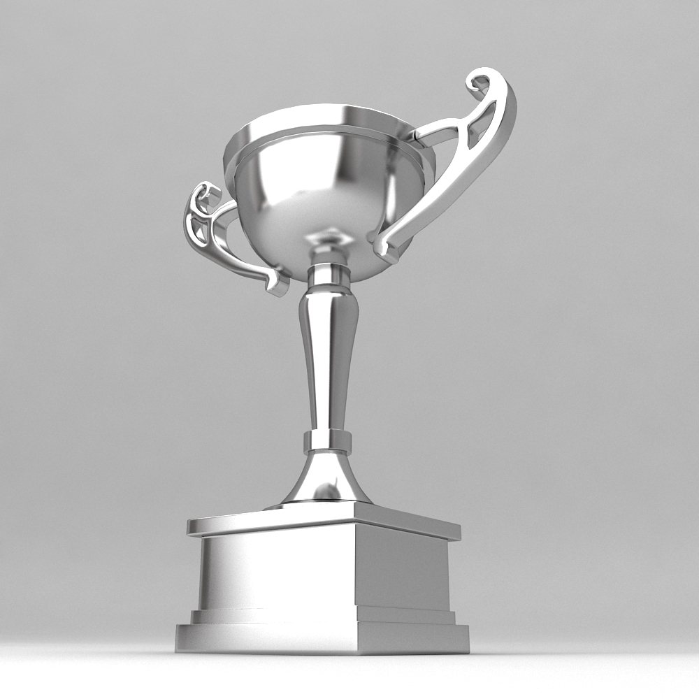3d model awards trophies
