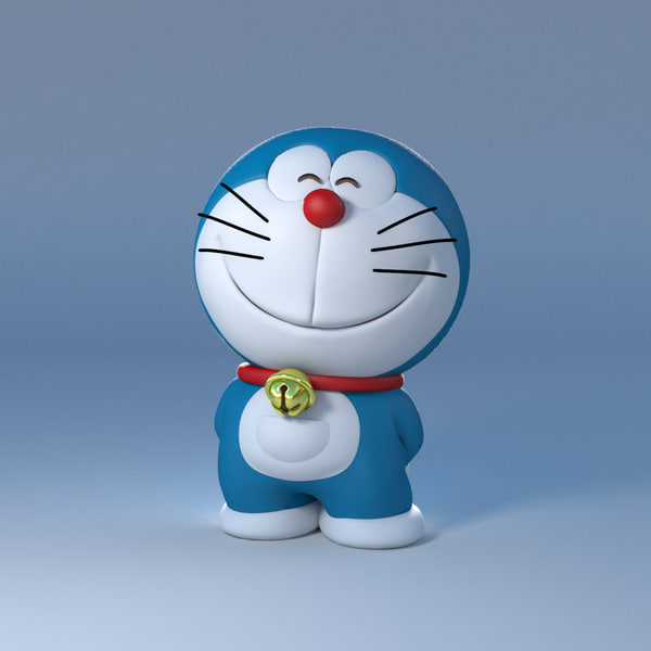 3dsmax doraemon