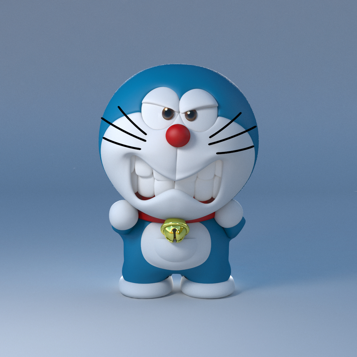 3dsmax doraemon