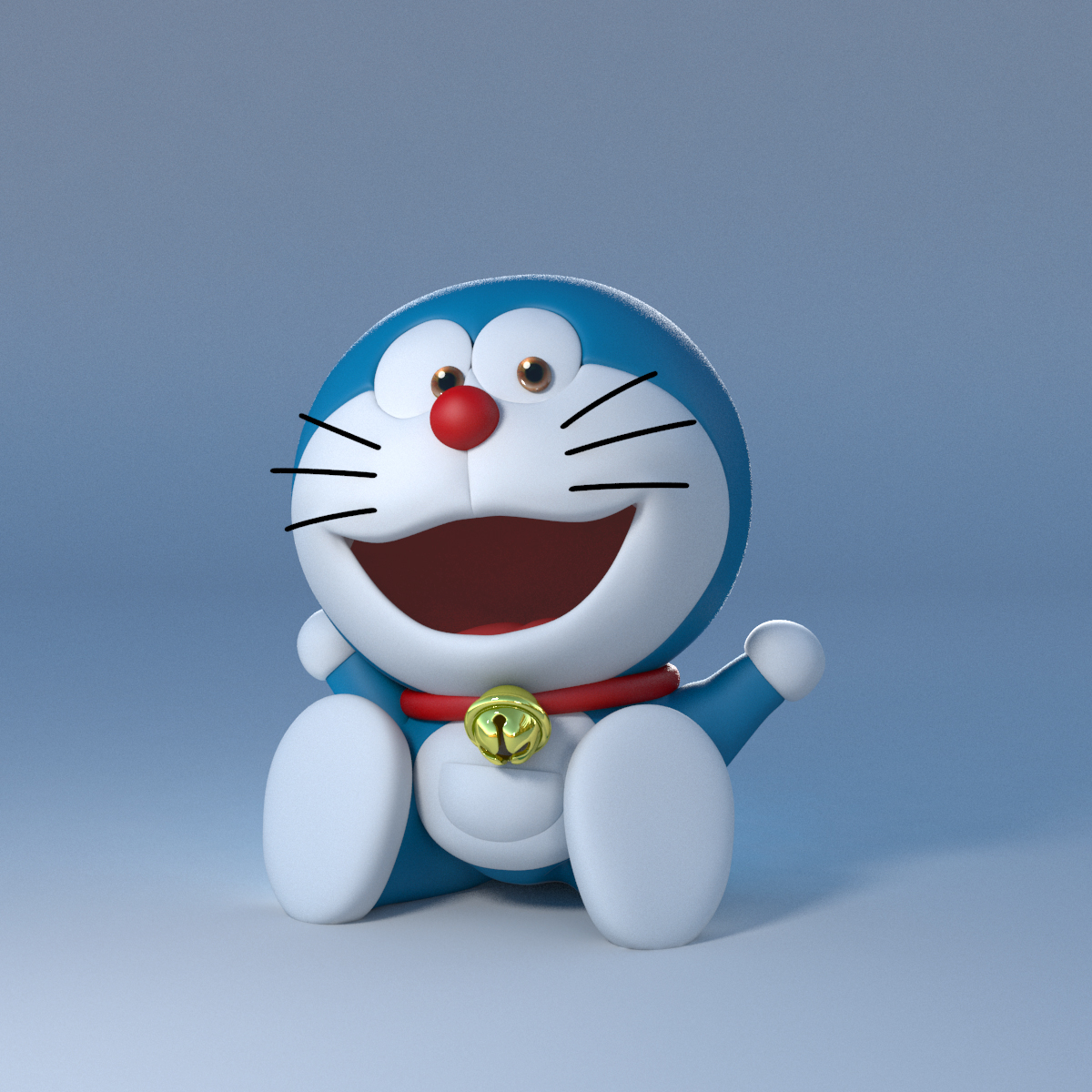 3dsmax doraemon