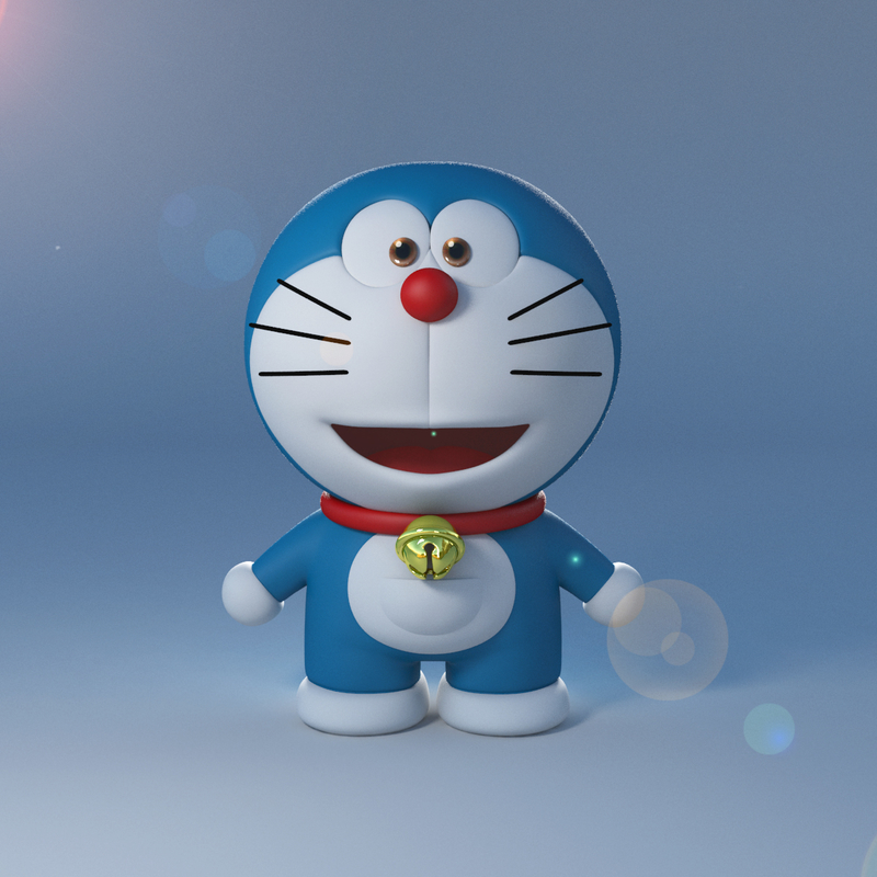 3dsmax doraemon