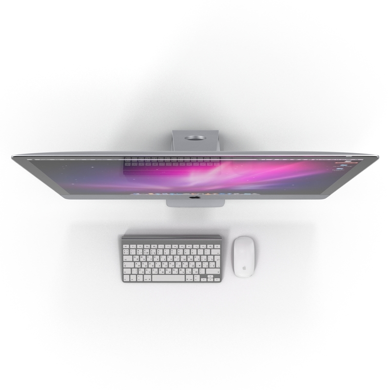 3d model of imac retina 5k display