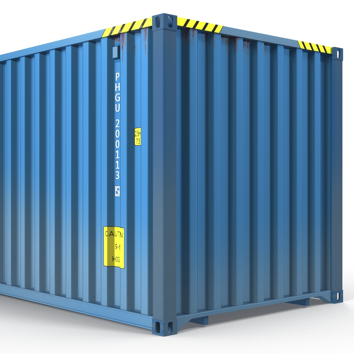 obj 40 ft iso container