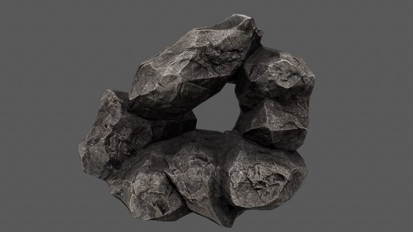 3d model rock