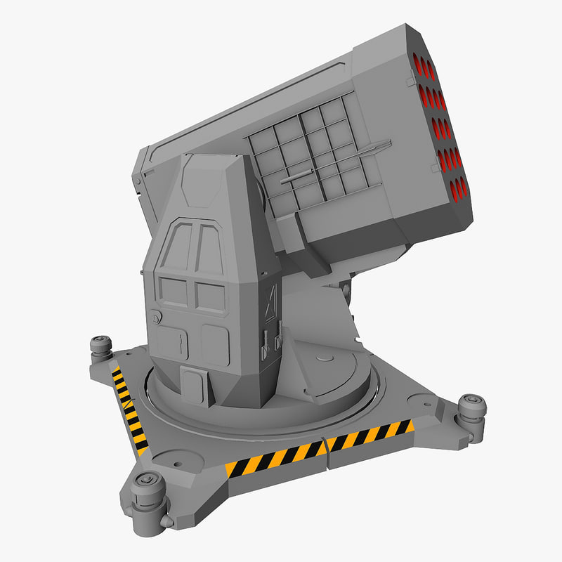 rocket launcher 3d model