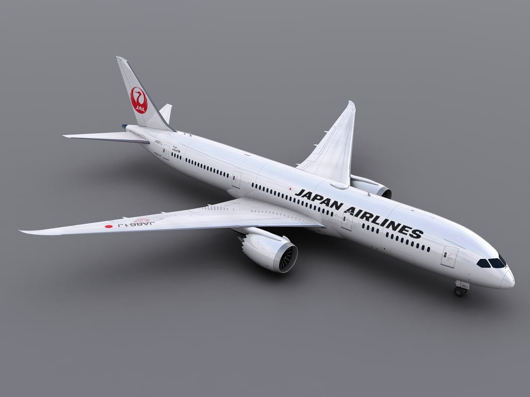 aircraft jal obj