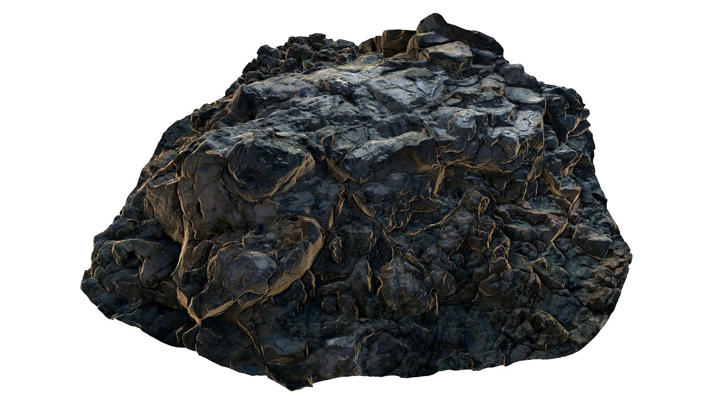 3d model of ocean cliffs hd 8k