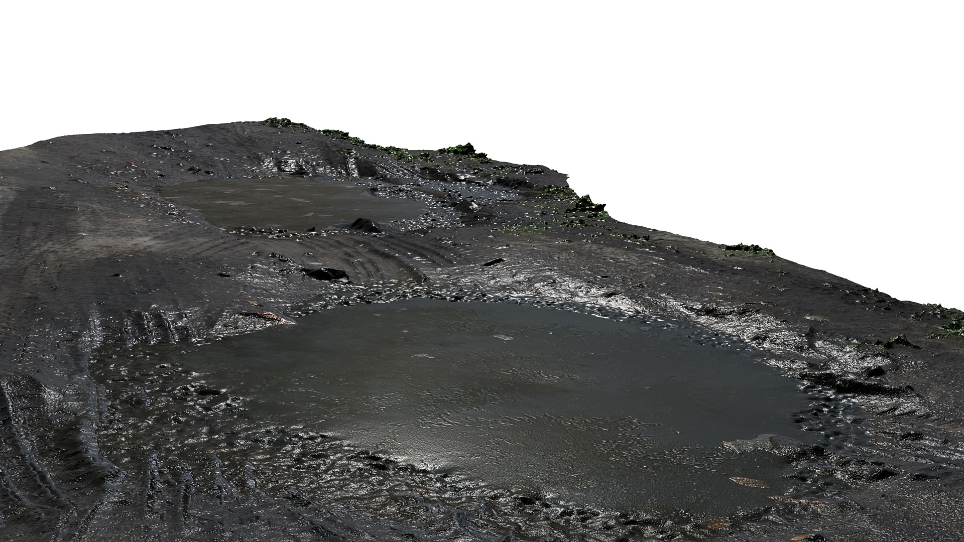 3d model mud puddle hd 8k