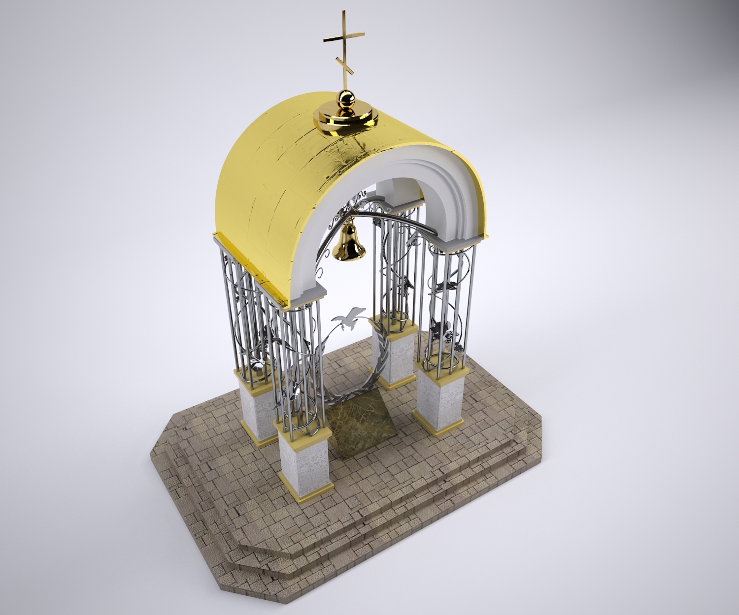 arch peace 3d model
