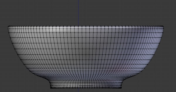 free simple bowl 3d model