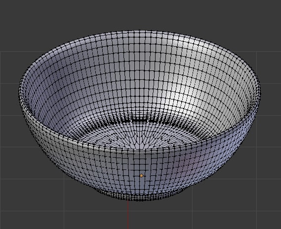 free simple bowl 3d model