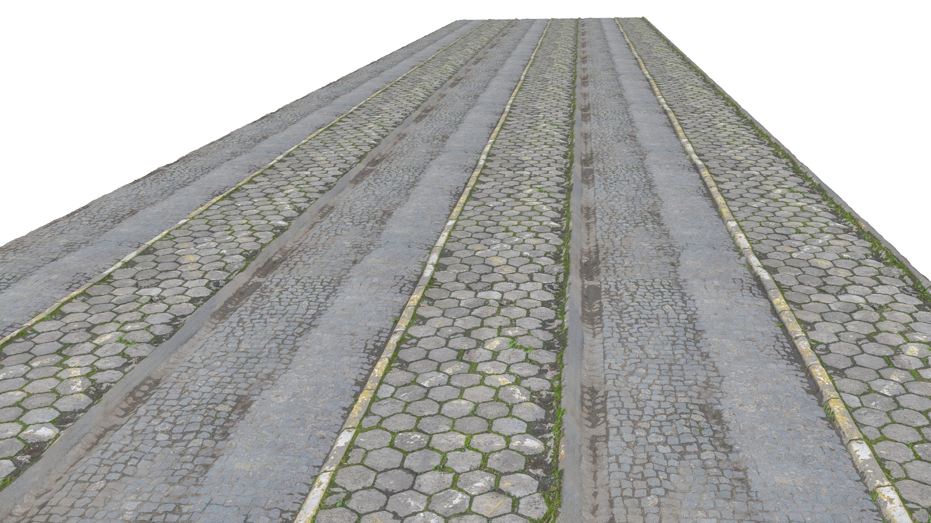 3d sidewalk pavement scanned