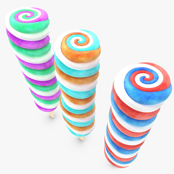 Ice pop 3D model - TurboSquid 1397804