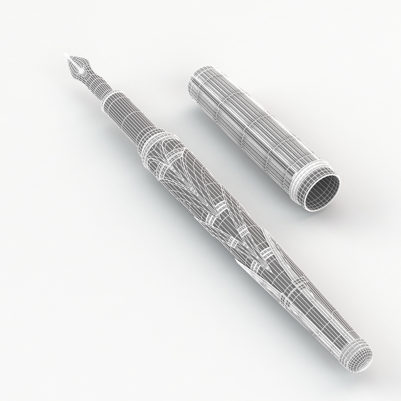 pen write 3d model