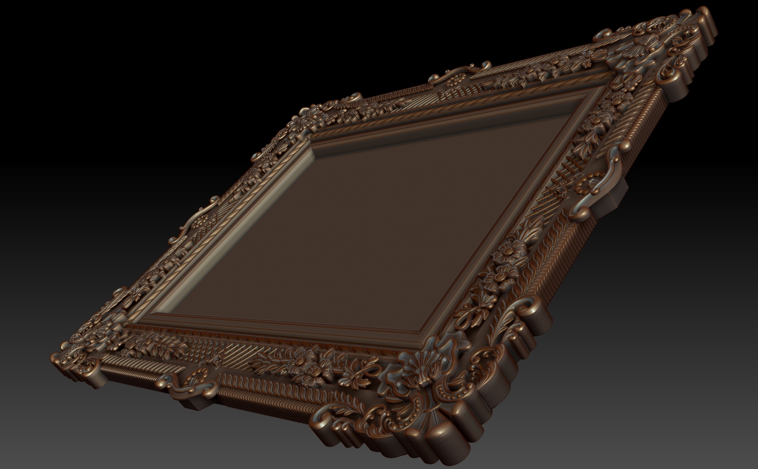 decorative frame 3d model