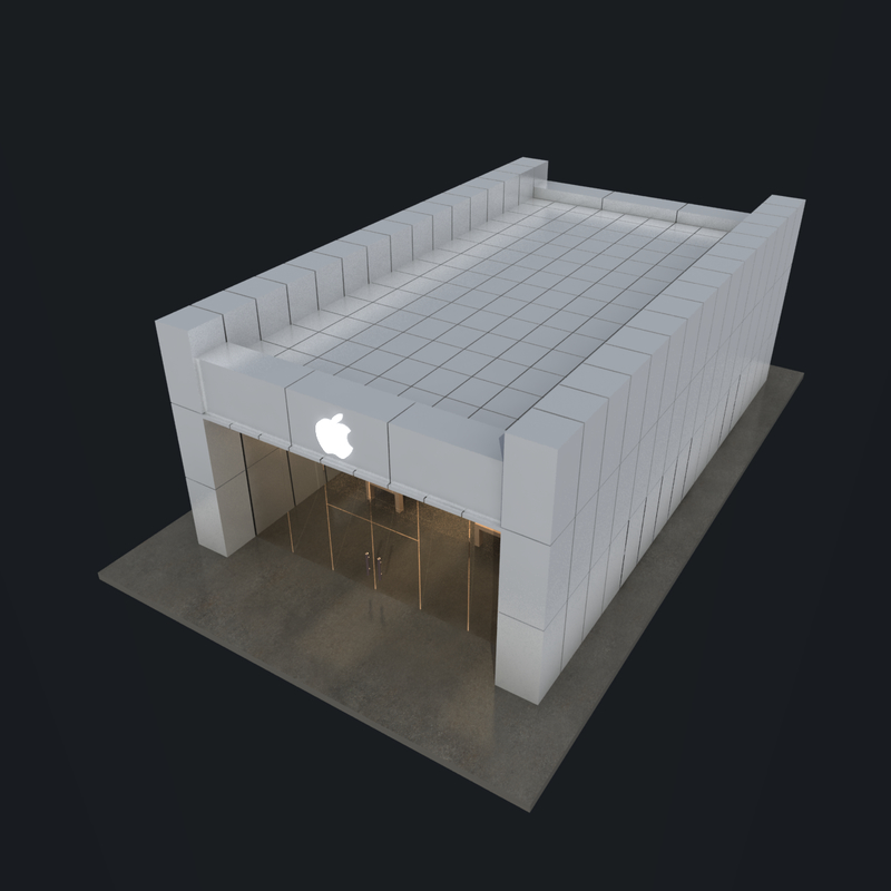 3dsmax apple store v3
