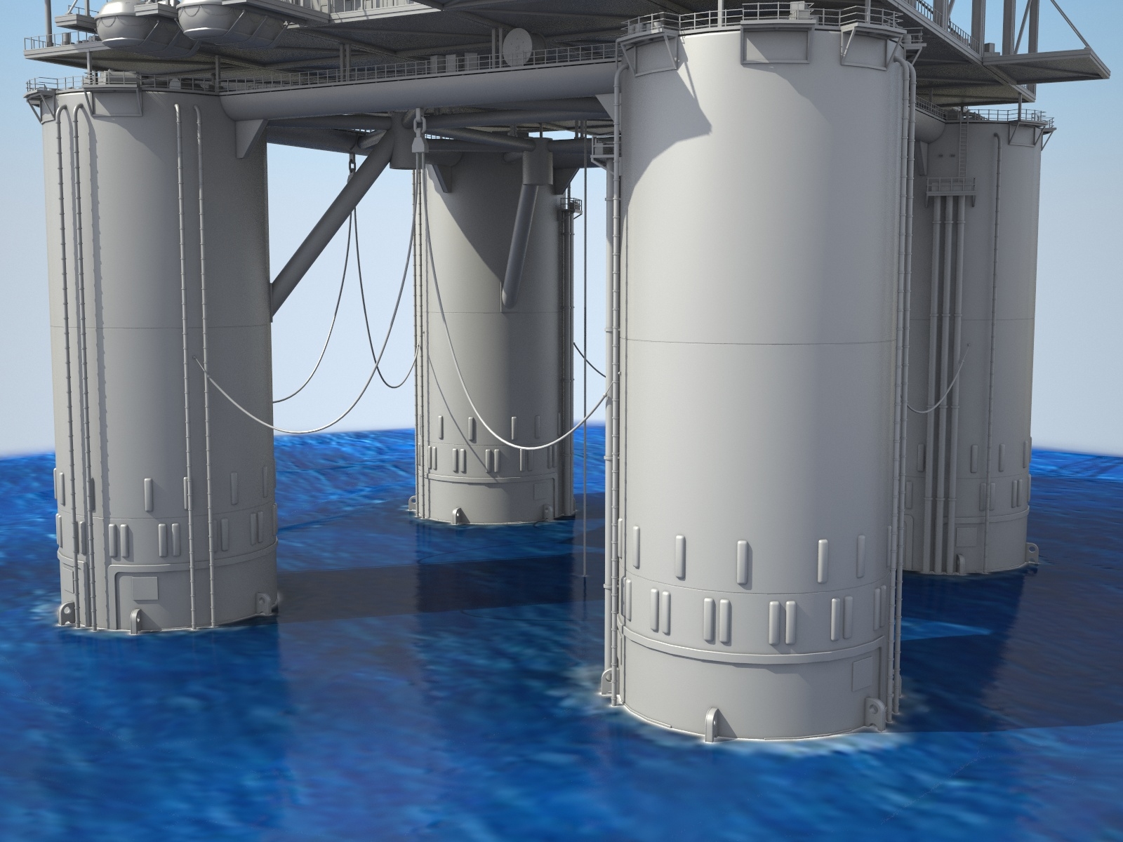 3d oil rig