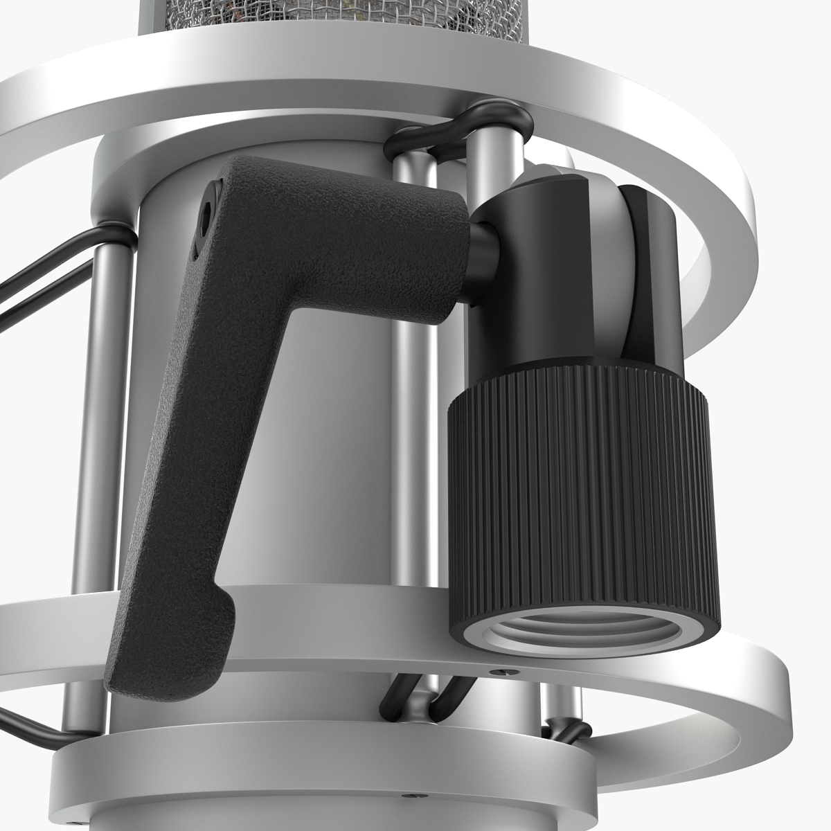 3d model microphone mic brauner