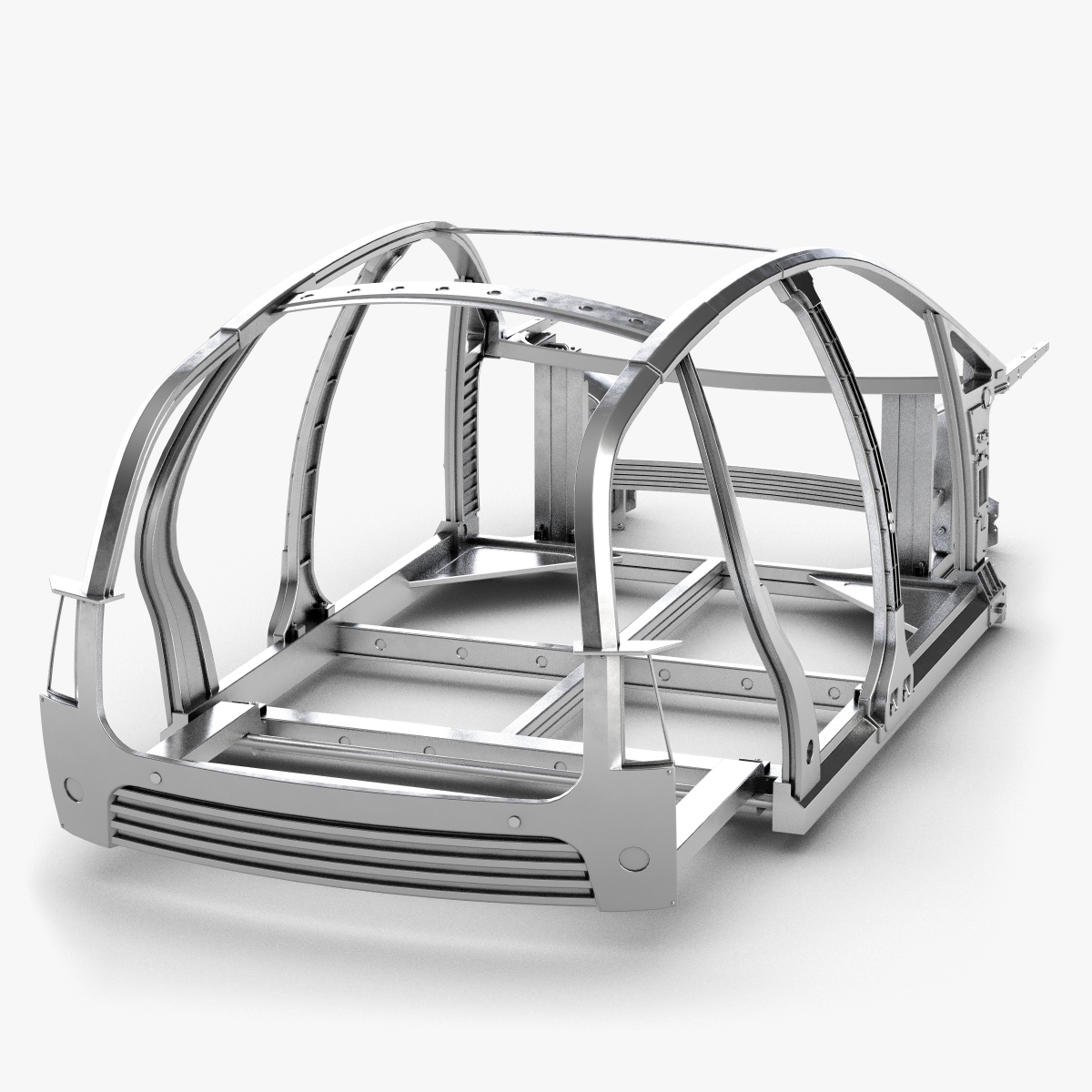 car frame 3d model