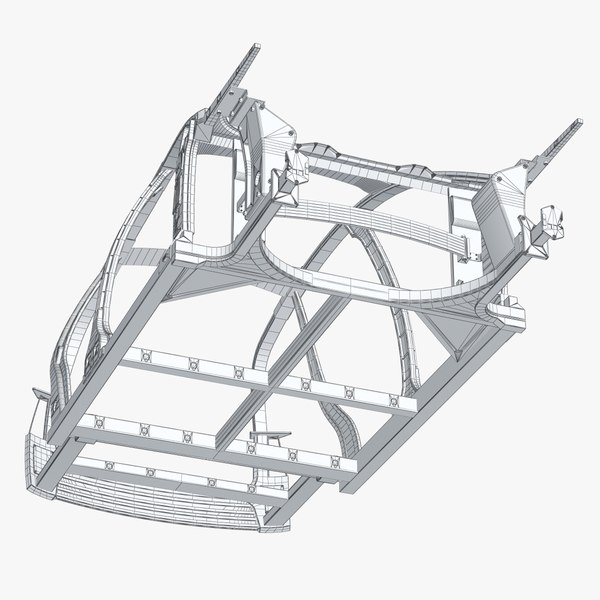 car frame 3d model