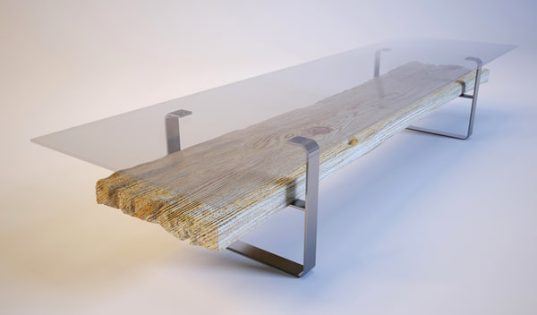 free design table 3d model