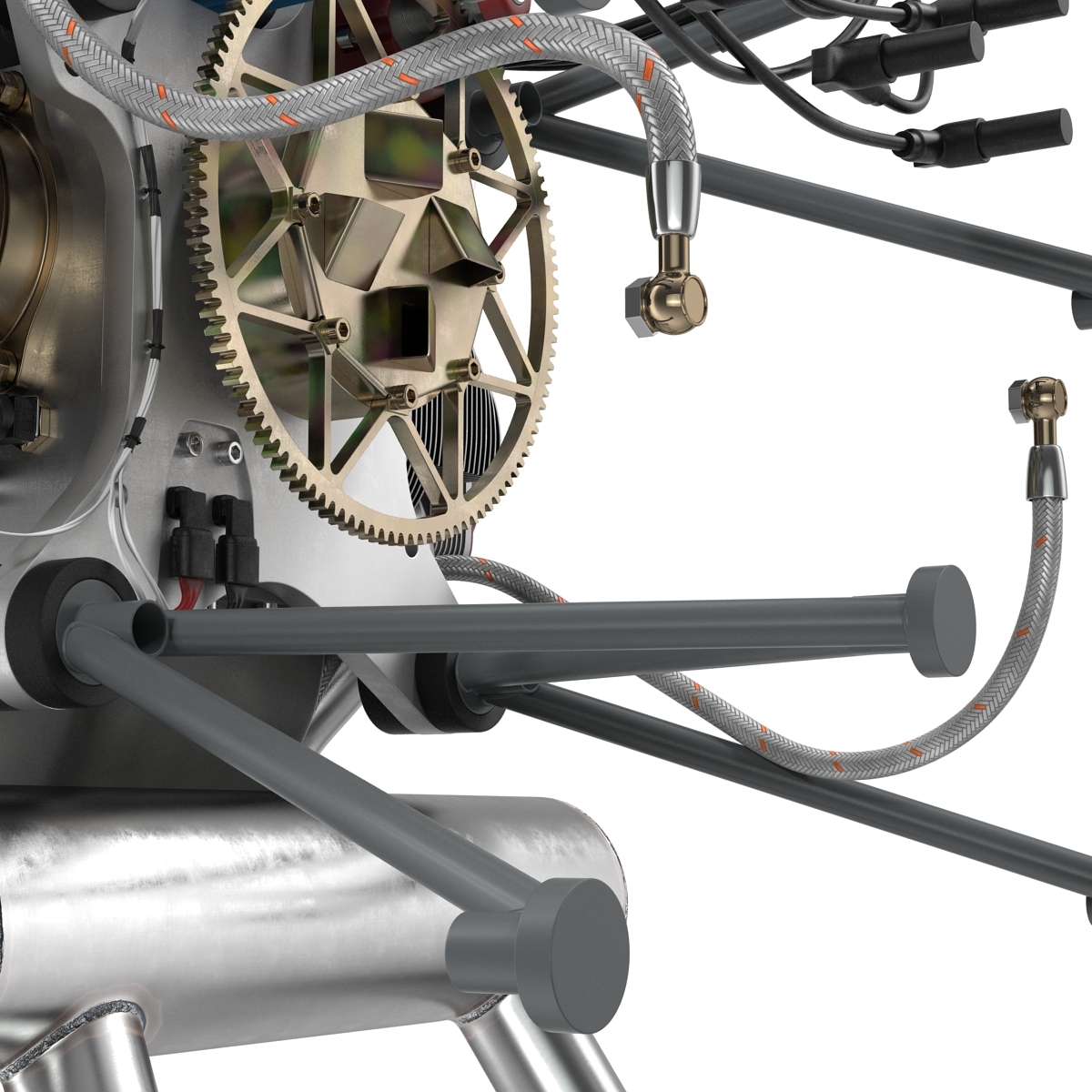 3ds piston aircraft engine ulpower