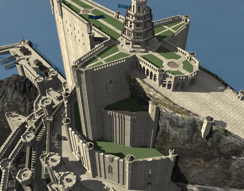 3ds max medieval citadel
